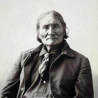 'Geronimo (1829-1909)' Photographic Print - Adolph F. Muhr | AllPosters.com