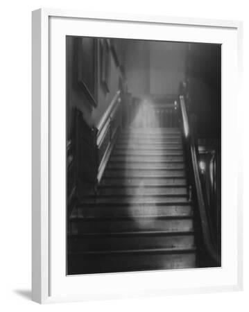 'Ghost Descending the Staircase at Raynham Hall, Norfolk, England ...