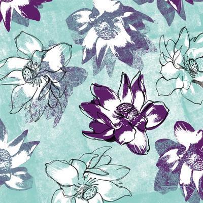 Graphic Lotus B Giclee Print - GI ArtLab | AllPosters.com