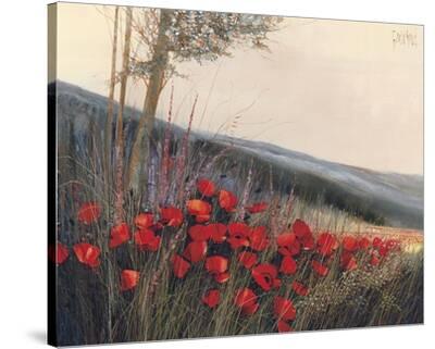 'Field of Poppies' Stretched Canvas Print - Gilbert Michaud ...