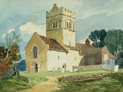 'Gillingham Church, Norfolk' Giclee Print - John Sell Cotman ...