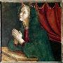 Polyptych of Saint Vincent Ferrier: Virgin of the Annunciation ...