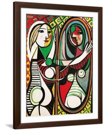 'Girl Before a Mirror, c.1932' Posters - Pablo Picasso | AllPosters.com