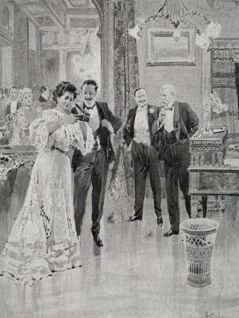 'Scene of Act I of the Play the Strongest' Giclee Print - Giuseppe ...