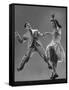 'Kaye Popp and Stanley Catron Demonstrating a Step of the Lindy Hop ...