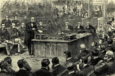 'Gladstone's First Home Rule Bill' Giclee Print | AllPosters.com