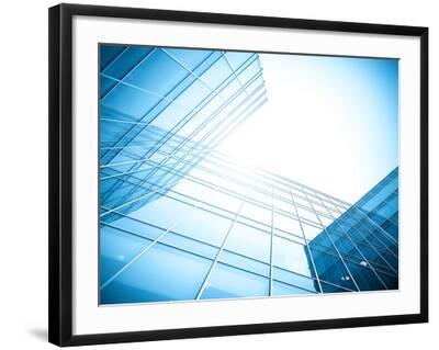 'Glass Building Perspective View' Photographic Print - Vladitto ...