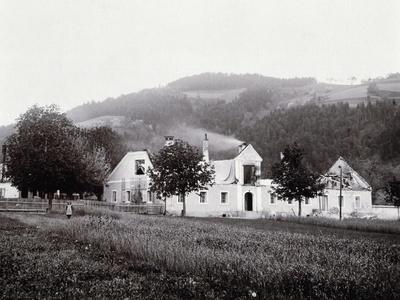 'Glimpse of Windischgratz, Austria, Birthplace of Hugo Wolf' Giclee ...