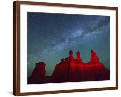 'Goblin Valley State Park, Night Sky, Colorado Plateau, Utah, USA ...