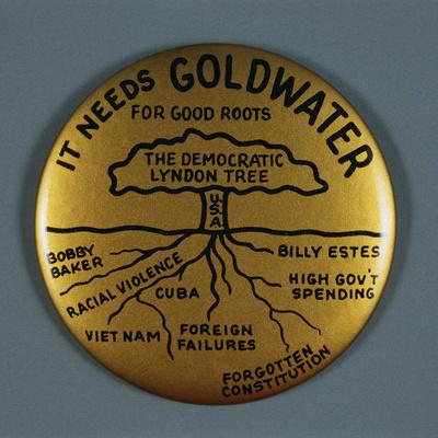 'Goldwater Presidential Campaign Button' Photographic Print - David J ...