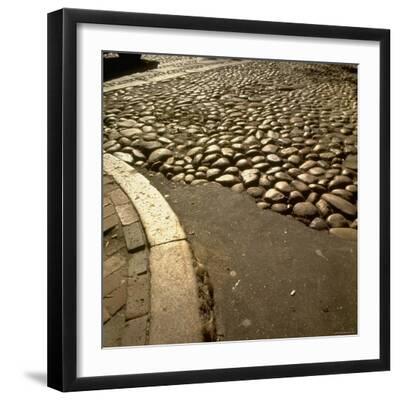 'Good Example of American Stonework, famous cobblestones of Main Street ...