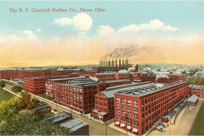 'Goodrich Rubber Company, Akron, Ohio' Prints | AllPosters.com