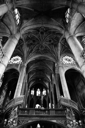 'Gothic Art: View of the Choir and the Jube Made by the Architect ...
