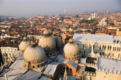 'Domes of Saint Mark's Basilica, Venice, UNESCO World Heritage Site ...