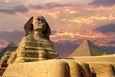 'Great Sphinx and Pyramids of Giza, UNESCO World Heritage Site, Giza ...