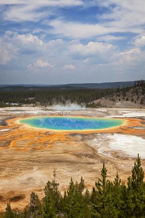 'Grand Prismatic Spring' Photographic Print - CrackerClips Stock Media ...