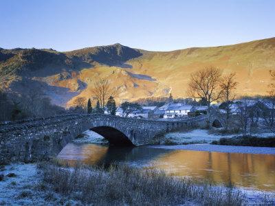'Grange in Borrowdale, Lake District National Park, Cumbria, England ...