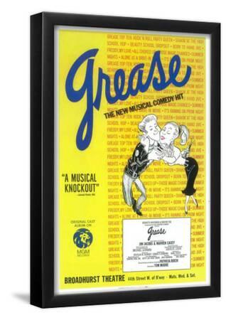 'Grease - Broadway Poster , 1972' Posters | AllPosters.com