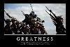 'Greatness: Inspirational Quote and Motivational Poster' Photographic ...