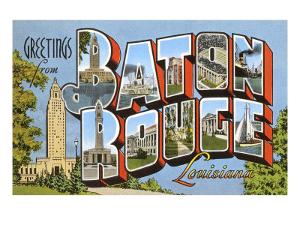 Greetings from Louisiana Posters, Prints, Paintings & Wall Art ...