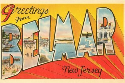 'Greetings from Belmar, New Jersey' Posters | AllPosters.com