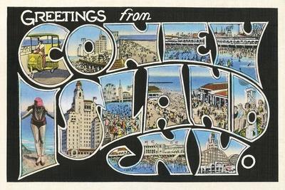 'Greetings from Coney Island, New York' Prints | AllPosters.com