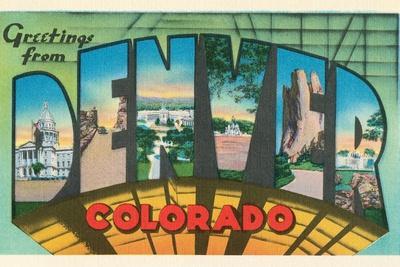 'Greetings from Denver, Colorado' Art | AllPosters.com