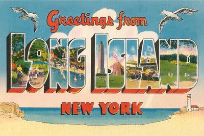 'Greetings from Long Island, New York' Prints | AllPosters.com