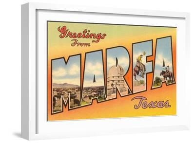 'Greetings from Marfa, Texas' Prints | AllPosters.com
