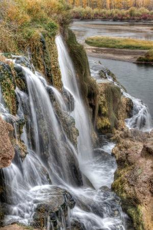 'Fall Creek Falls Snake River, in Fall colors' Photographic Print ...