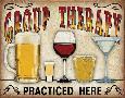'Group Therapy' Tin Sign | AllPosters.com