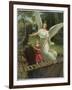 'Guardian Angel Watches Over a Child as She Crosses a Dangerous Bridge ...