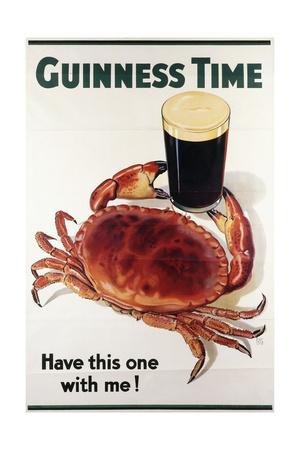'Guinness Time, C.1940' Giclee Print | AllPosters.com