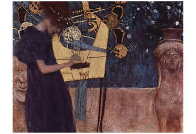 'Gustav Klimt (Music) Art Poster Print' Prints | AllPosters.com