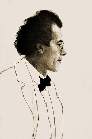 'Gustav Mahler by' Giclee Print - Emil Orlik | AllPosters.com