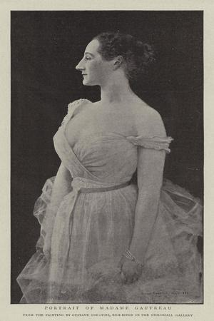 'Portrait of Madame Gautreau' Giclee Print - Gustave Courtois ...