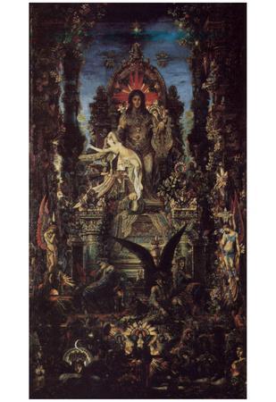 'Gustave Moreau (Jupiter and Semele) Art Poster Print' Posters ...