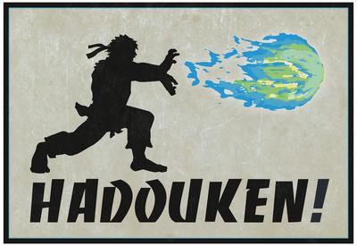 Hadouken Meme Beach