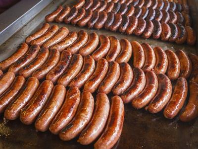 'Half-Smokes, the Washington DC Style Sausage.' Photographic Print ...