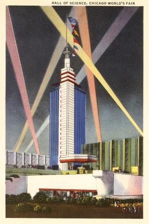 Hall of Science, Chicago World's Fair Prints | AllPosters.com