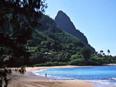 'Hanalei Bay and Bali Hai, South Pacific, Hawaii, USA' Photographic ...