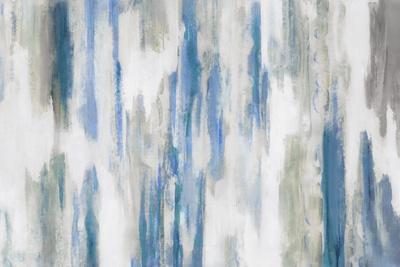 'Blue Cascade in Misty White' Prints - Hannah Dawson | AllPosters.com