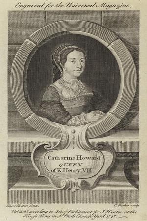 Catharine Howard, Queen of King Henry VIII Giclee Print - Hans Holbein ...