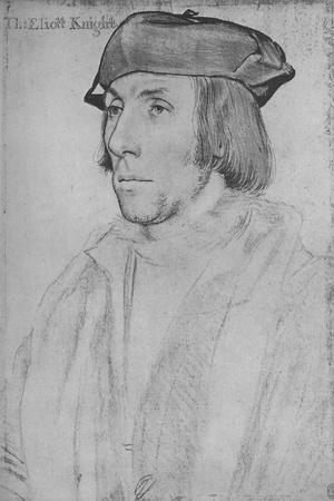 'Sir Thomas Elyot', c1532-1534 (1945) Giclee Print - Hans Holbein the ...