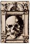 'Hans Wechtlin (Skull in a Renaissance context) Art Poster Print ...