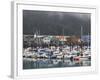 Harbor In The Coastal Town Of Seward Alaska Usa Photographic Print