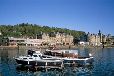 'Harbour and Waterfront, Oban, Argyll, Strathclyde, Scotland, United ...