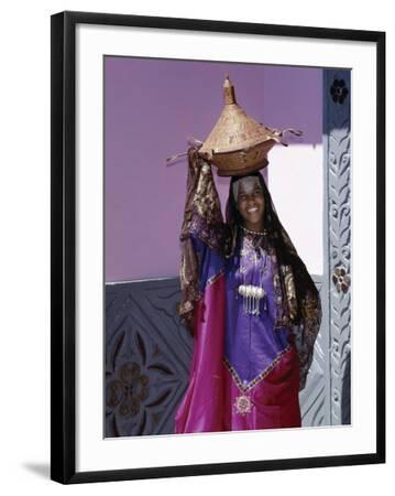 'Harerge Province, Harar, an Harari Girl in Wedding Attire, Ethiopia ...