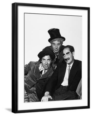 'Harpo Marx, the Marx Brothers, Chico Marx, Groucho Marx' Photographic ...