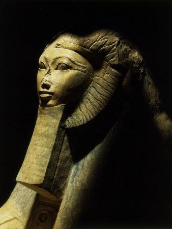 'Hatshepsut as a Sphinx, One of Pair, Colossal Statue from her Funeary ...